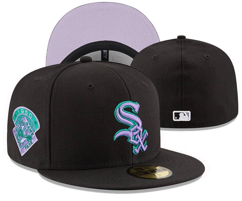 Chicago White Sox Purple & Black 59FIFTY Fitted Cap – Hovar.