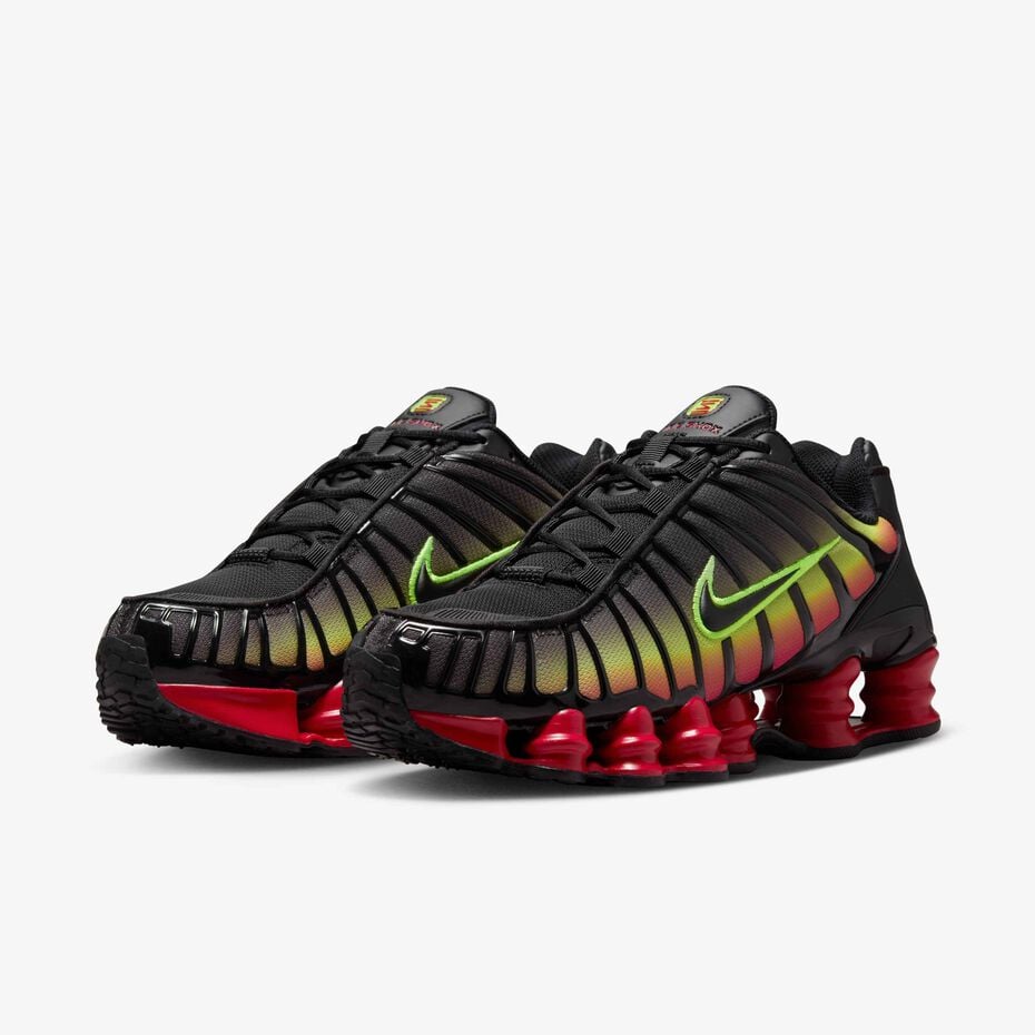 Nike Shox TL “Black Volt Fire Red” – Hovar.